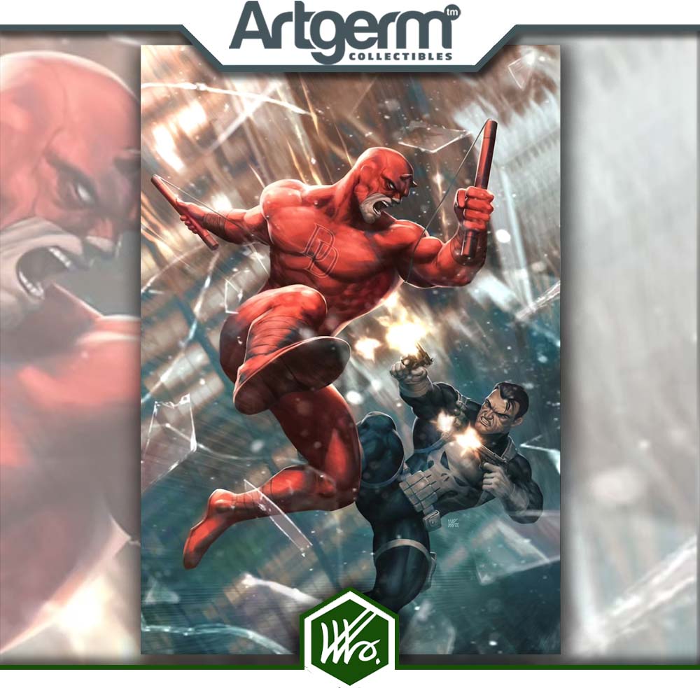 DAREDEVIL/PUNISHER: THE DEVIL'S TRIGGER #1 KENDRICK LIM VIRGIN VARIANT ...