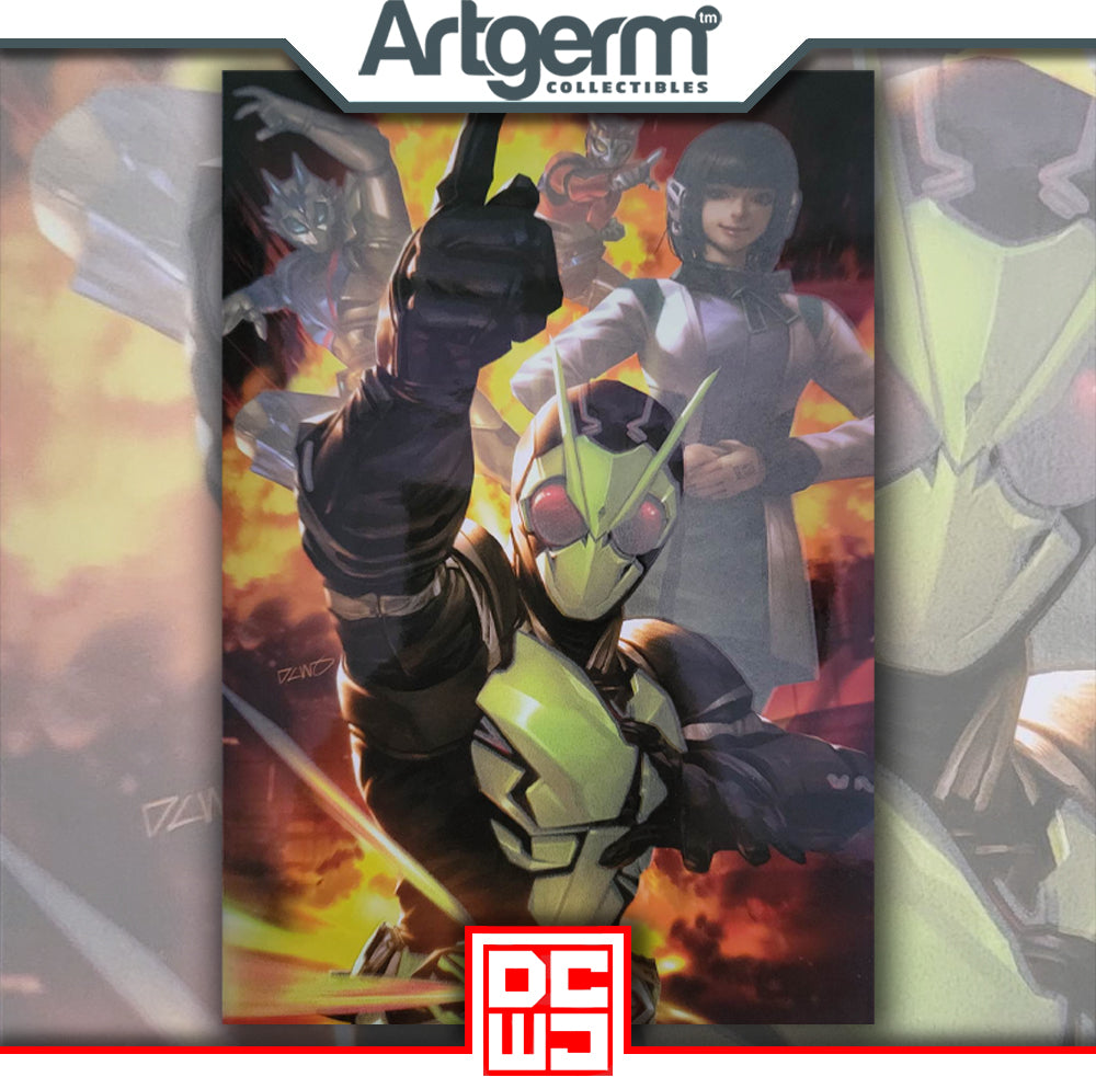 KAMEN RIDER: ZERO ONE #1 DCWJ DERRICK CHEW PUREart GLOW IN THE DARK VA ...